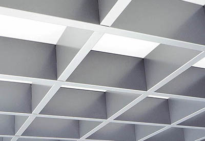 Open Cell Grid Ceilings | Single and Double Wall Metal
